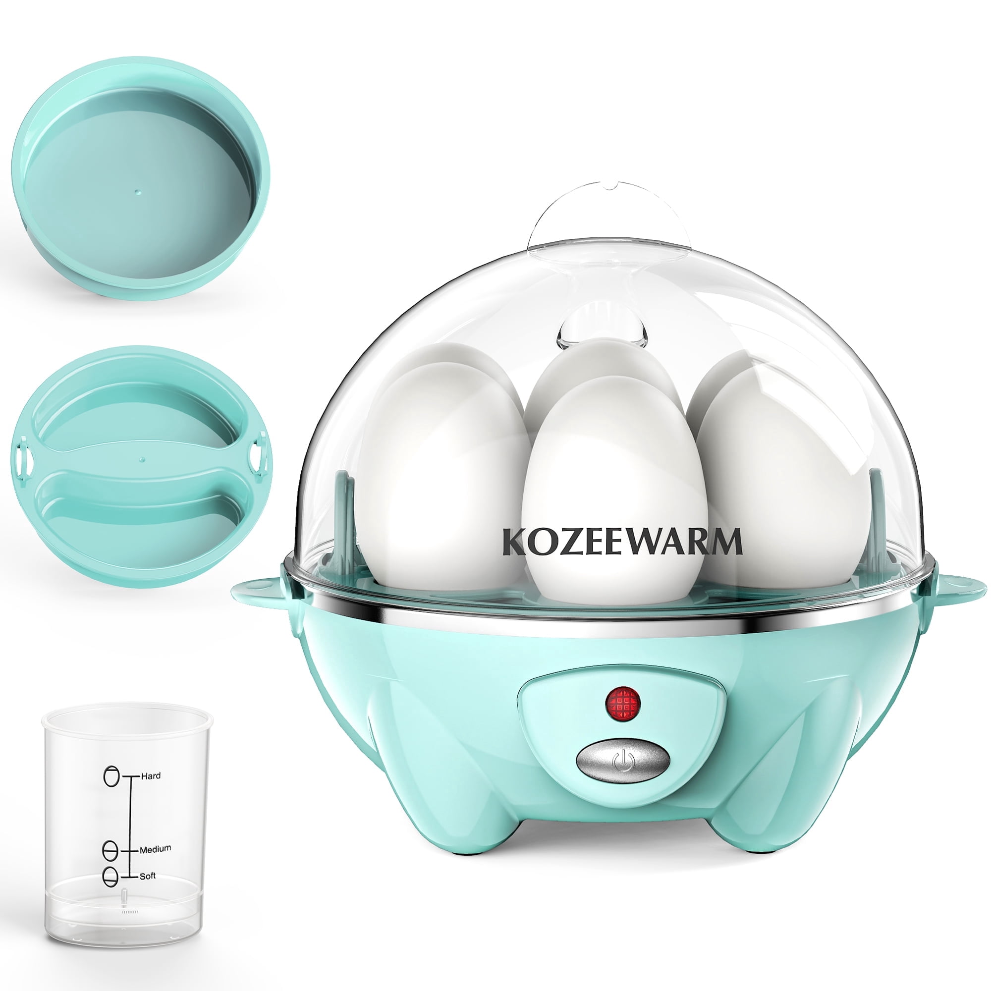 3-in-1 Electric Egg Cooker for Hard Boiled Eggs, Poacher Eggs, Omelet ...