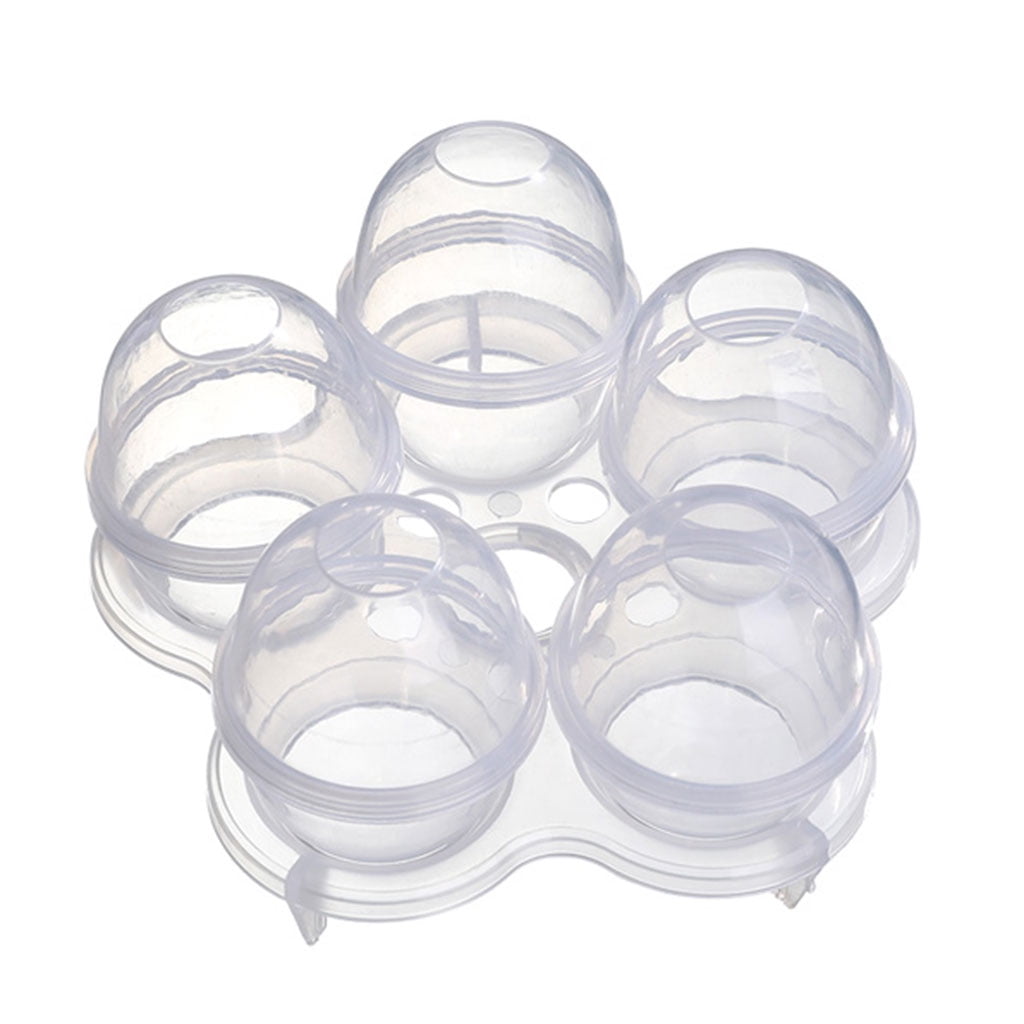 Egg Cooking Hard Boil Egg Tools Mold Mould Without Shells 5 Eggs Boiled ...