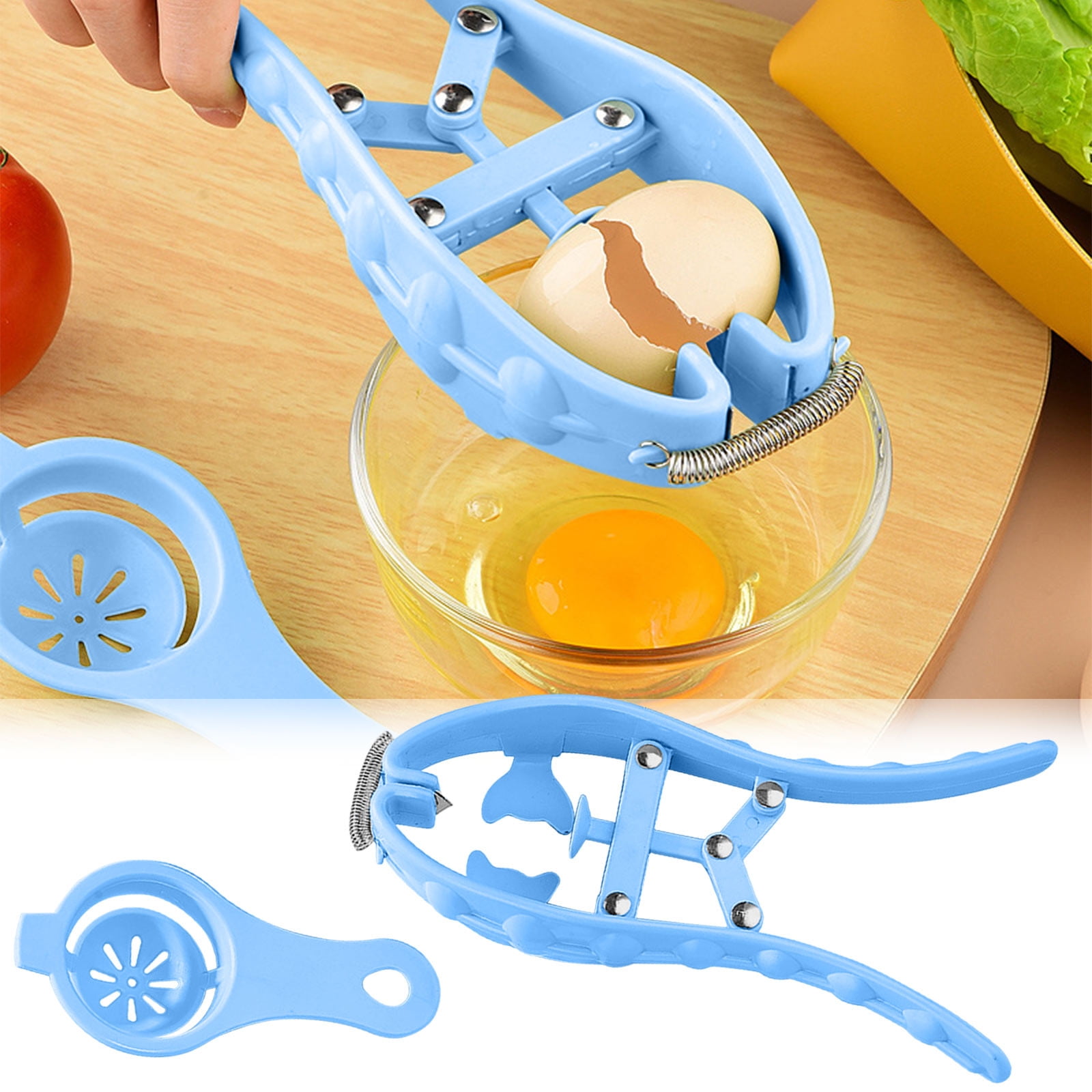 Egg Cracker,l Egg Opener, Automatic Egg Cracking Tool, Easy Eggshell ...