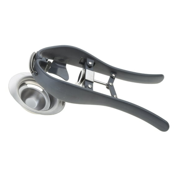 Egg Cracker with Egg Yolk Stainless Steel Egg Opener Automatic Egg Cracking Tool Easy Eggshell ...