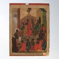 Egg Day: Orthodox Icon Of Christ Washing The Feet Of The Apostles ...