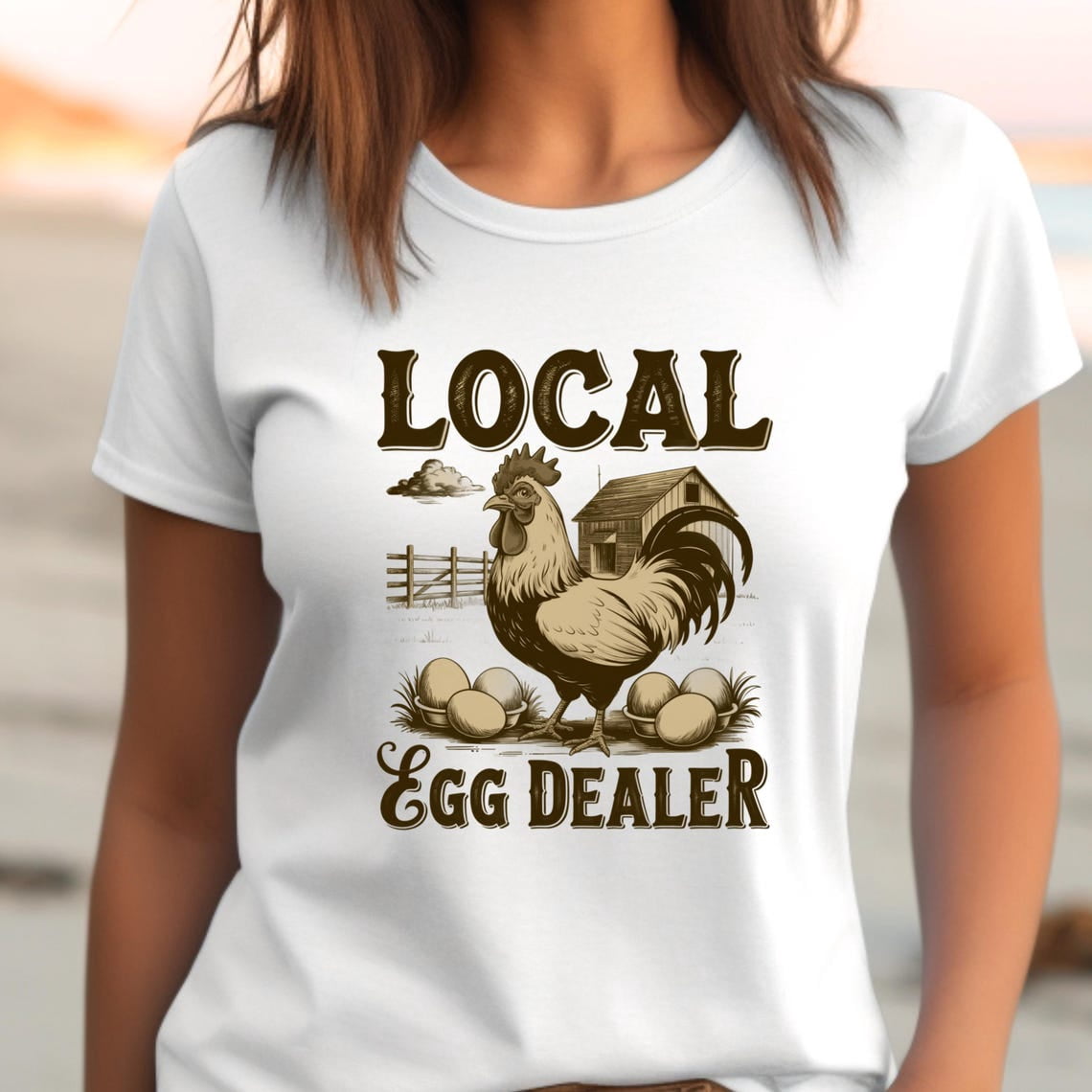 Egg Dealer Shirt Chicken Farm Lover Tee Funny Farmer Life Shirt Top ...