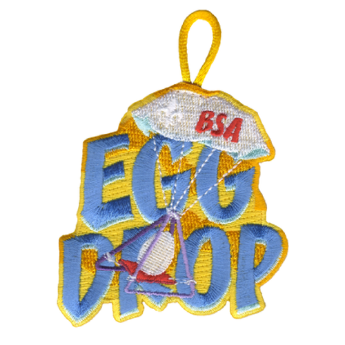 Egg Drop Competition Activity Embroidered Patch - ClassB - Walmart.com