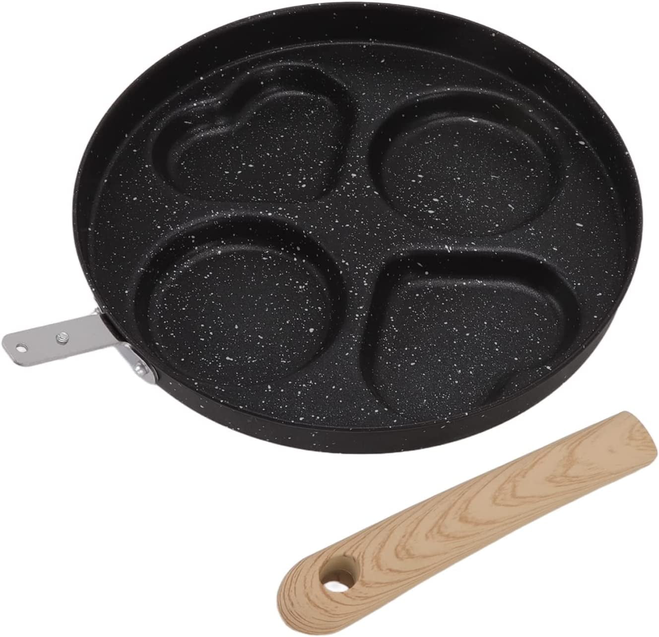 Egg Frying Pan Multifunctional 4 Cup Non Stick Multi Egg Cooker Pan for ...