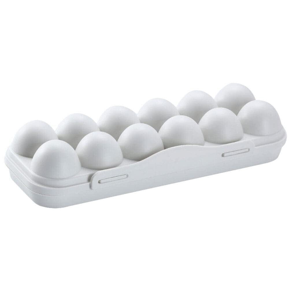 A Egg Holder for Refrigerator 12 Egg Container Egg Fresh Storage Box ...