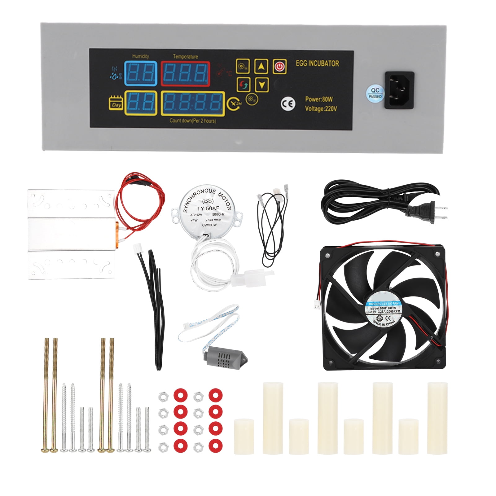 Egg Incubator Automatic Hatcher DIY Poultry Hatching Machine for ...