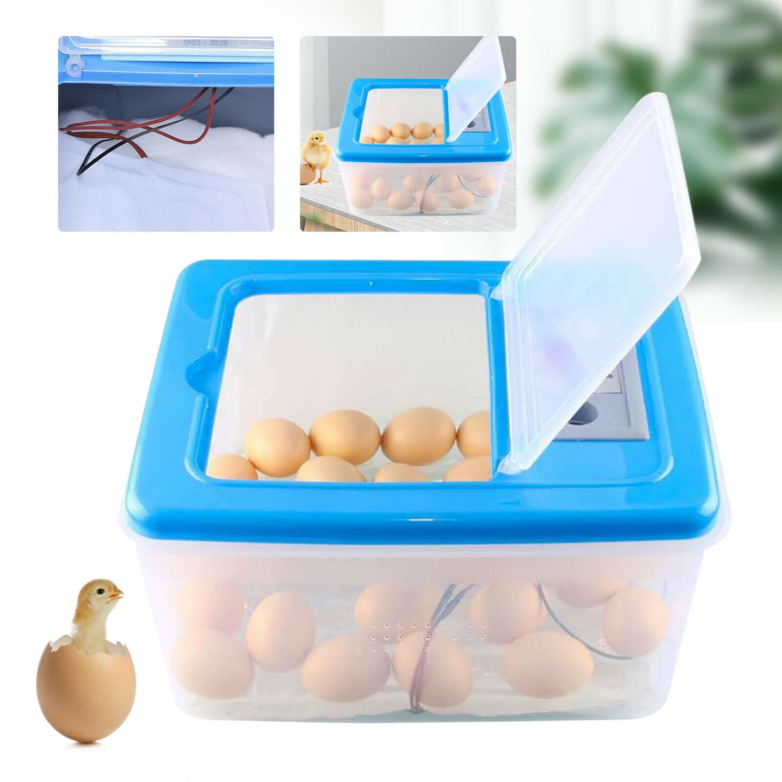 Egg Incubator Chicken Hatcher Box Type Poultry Egg Incubator Bird ...