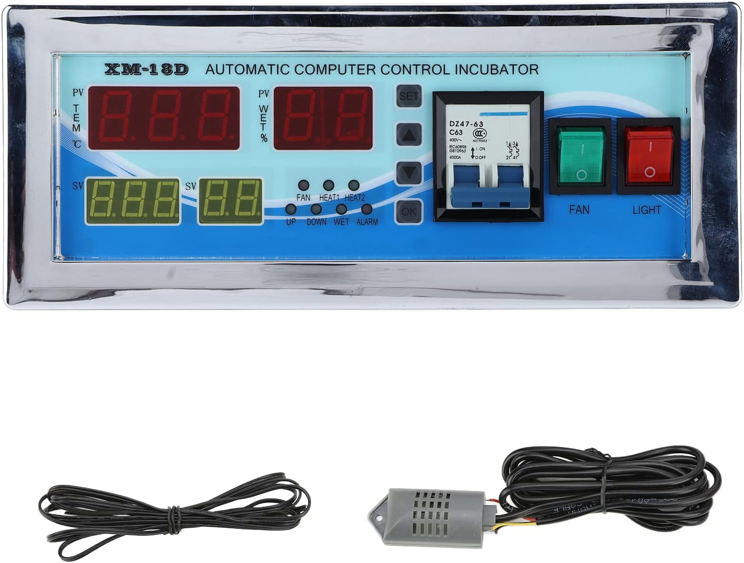 Egg Incubator Temperature Controller, 110V Digital Automatic Incubator ...