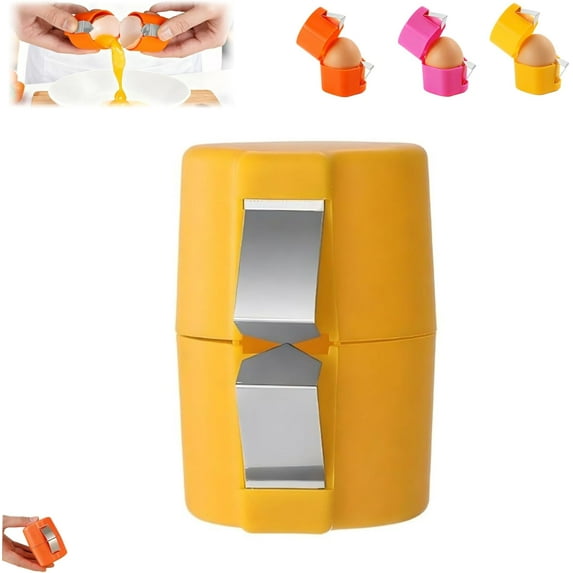 Egg Opener for Hard Boiled Eggs, Instant Stainless Steel Shell Cracker ...