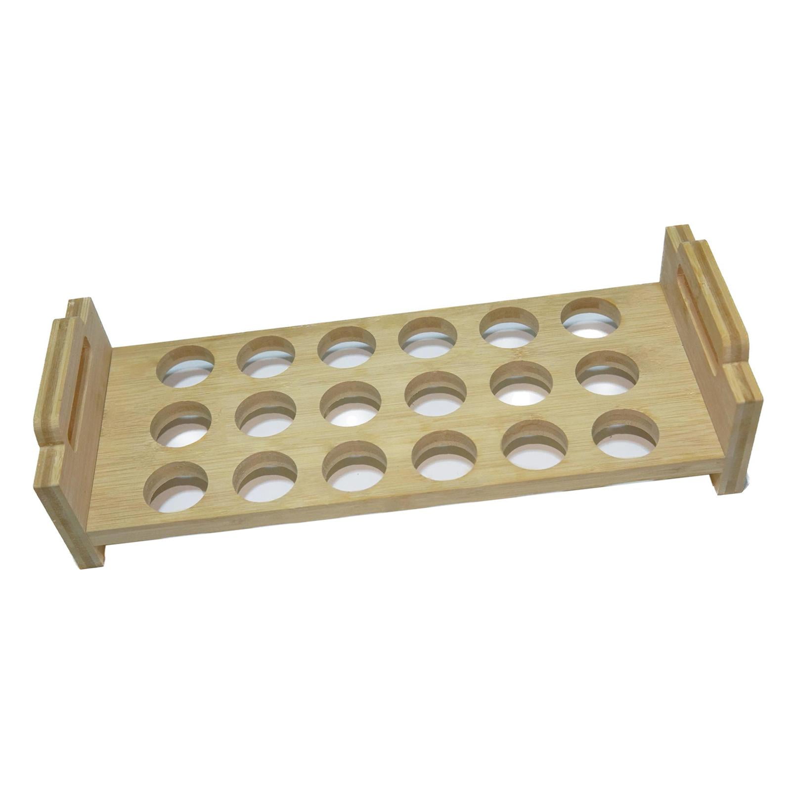 Egg Organizer Wood Egg Tray Farmhouse Display Countertop Egg Container ...