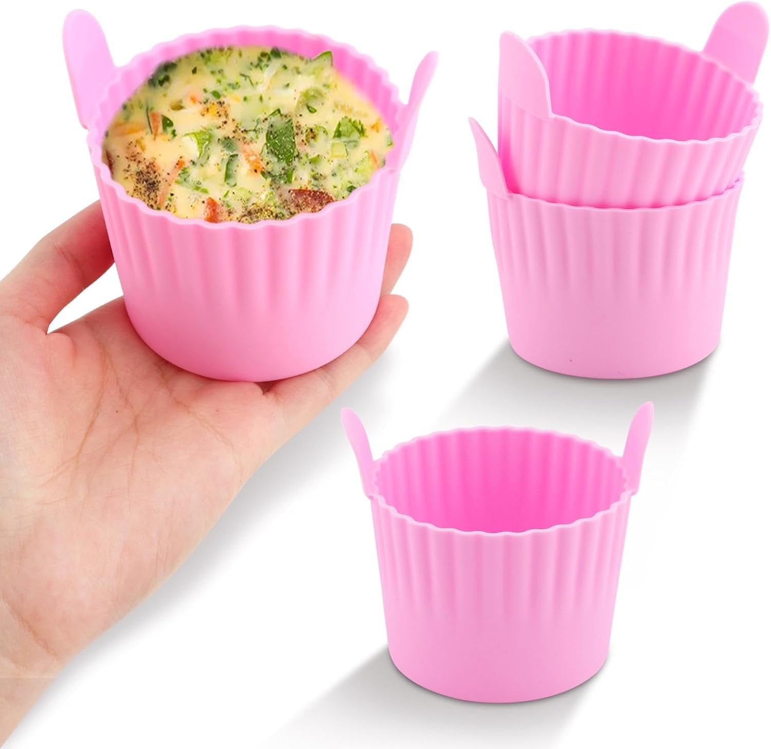 Egg Poacher Cups,Silicone Egg Boiler Mold Cup,Egg Boiler Mold Cups with ...