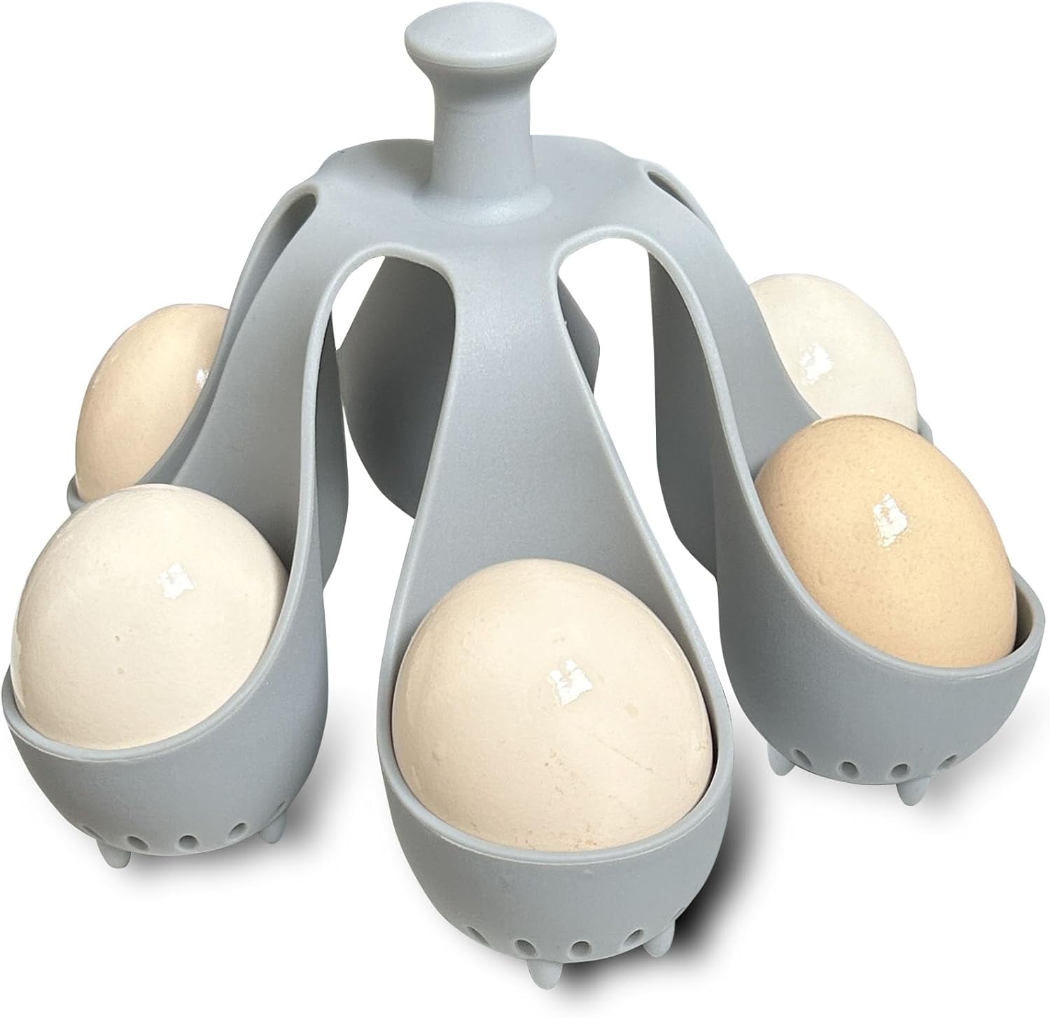 Egg Poacher,Egg Cooker for Making Soft or Hard Boiled Eggs,Poached Egg ...