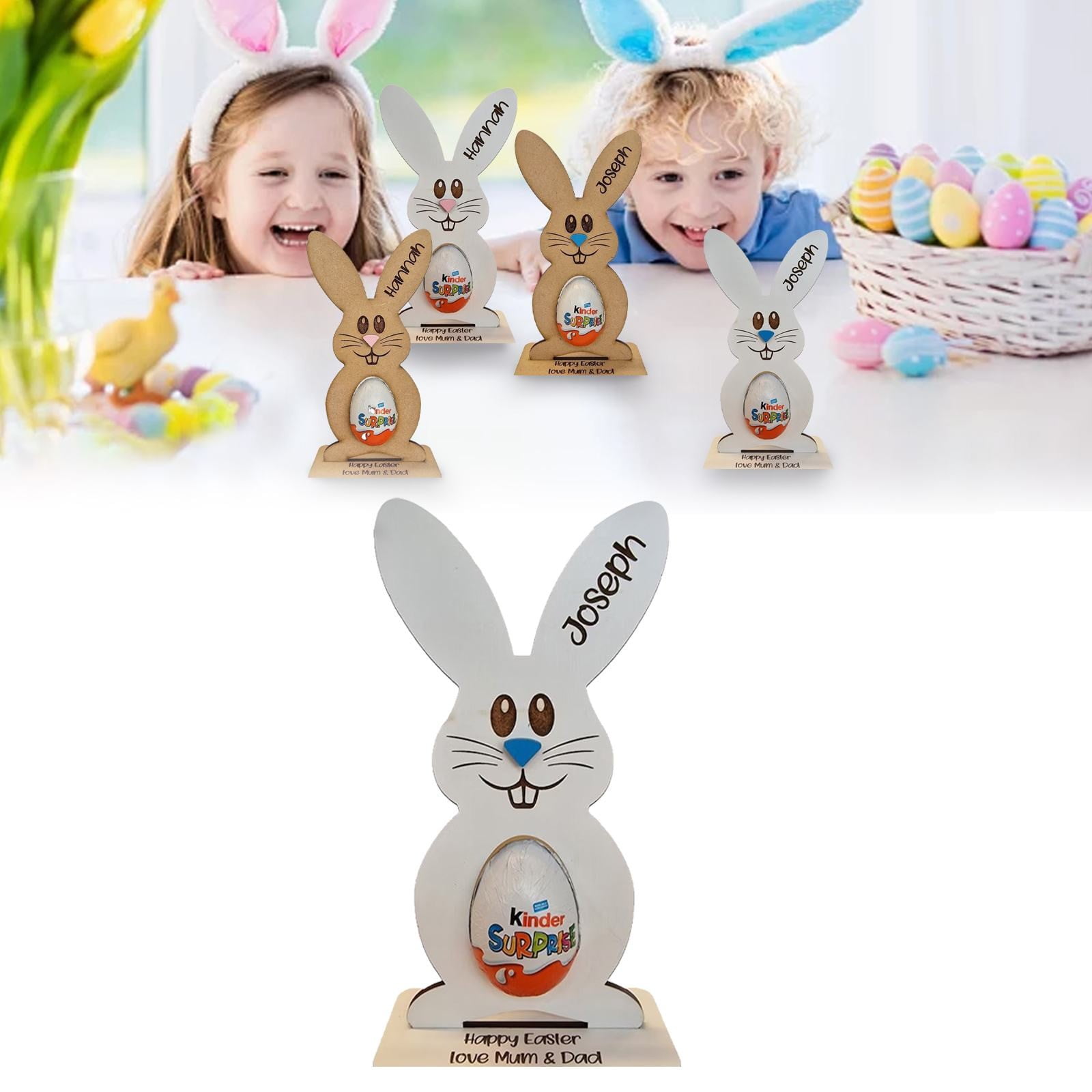 Egg Rack Ornaments Seasonal Sales, Easter Gift Bunny Chocolate Egg ...