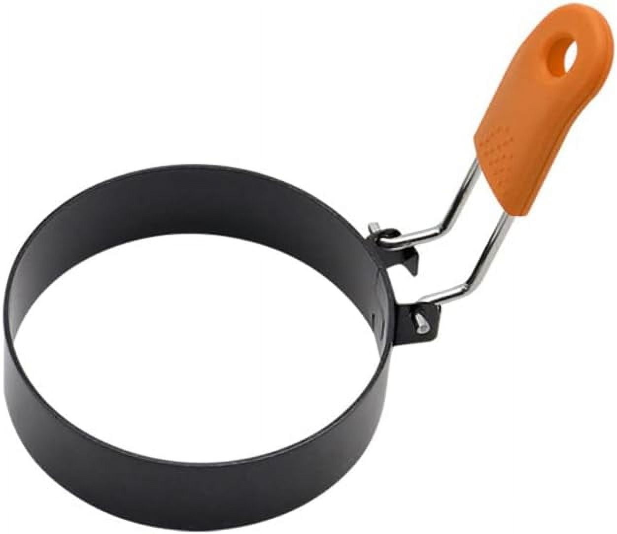 Egg Ring Stainless Steel Round Mold Fryer, Anti Scalding Silicone Egg ...