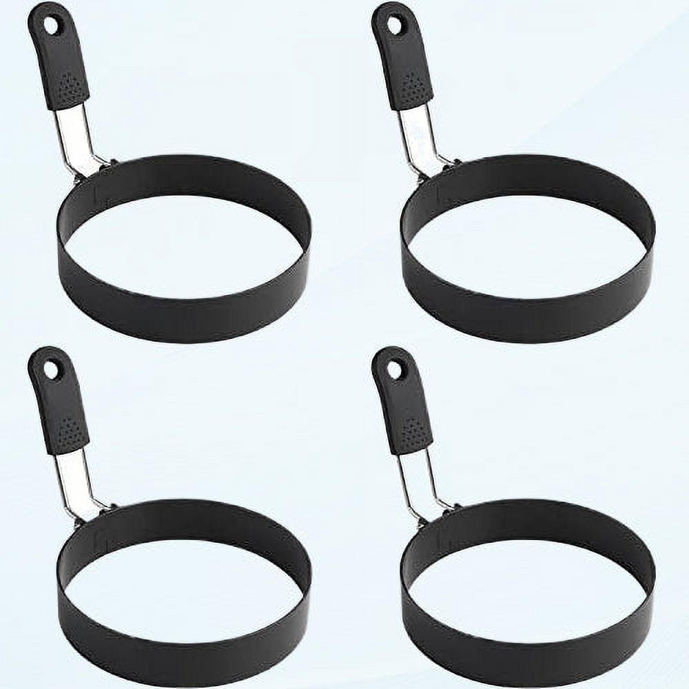 Egg Rings 3.5 Inch Stainless Steel Non-stick Egg Ring, Set of 4 Egg ...