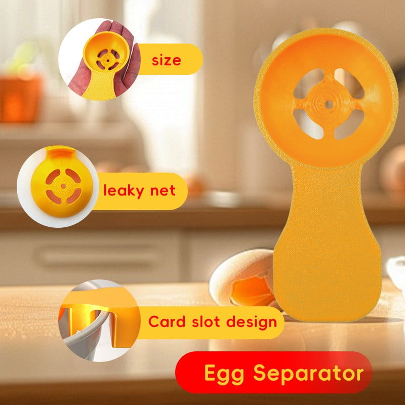 Egg Separator Reusable Egg Yolk and White Divider | Durable Eco ...