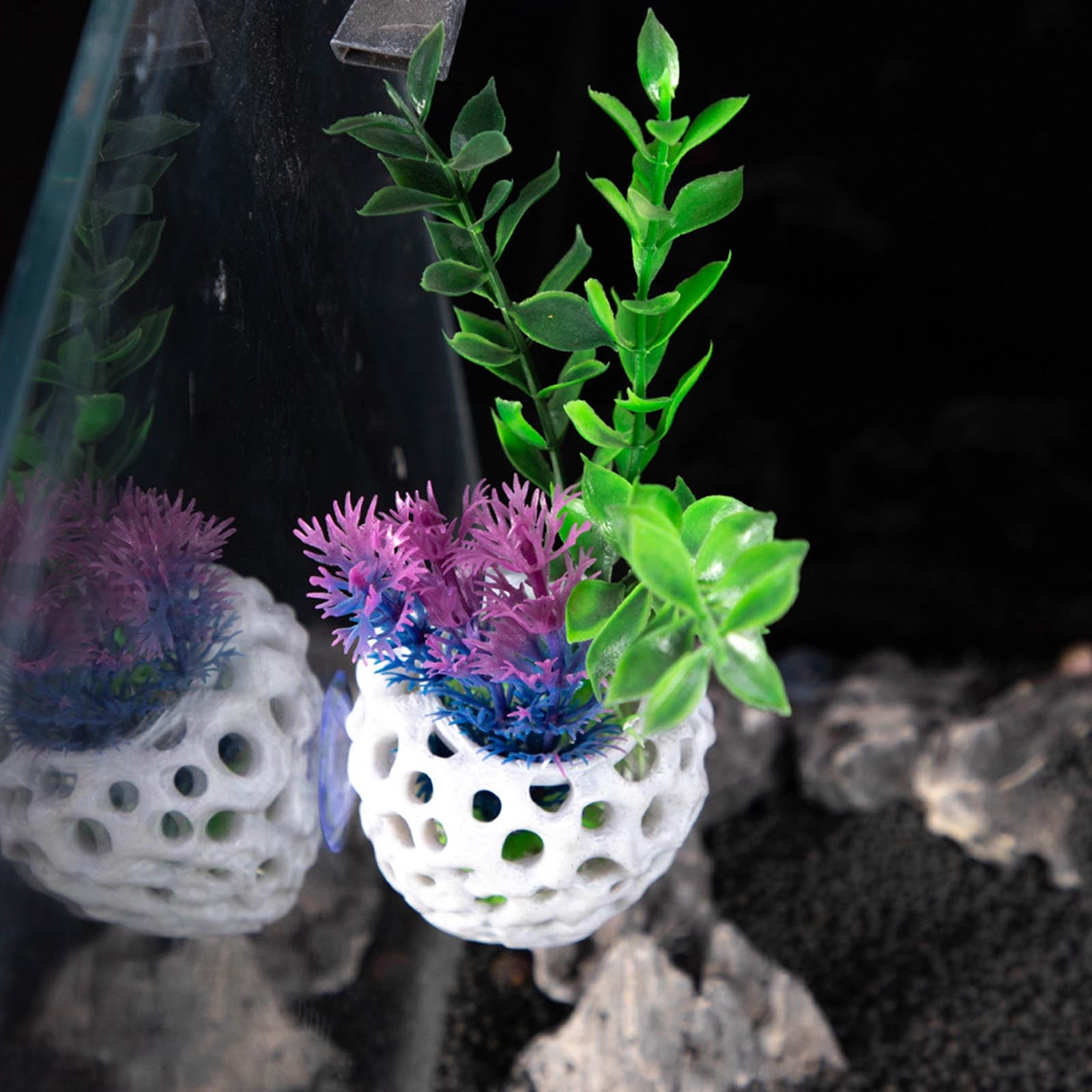 Egg-Shaped Multi-Functional Shrimp House - Fish Tank Escape Nest ...