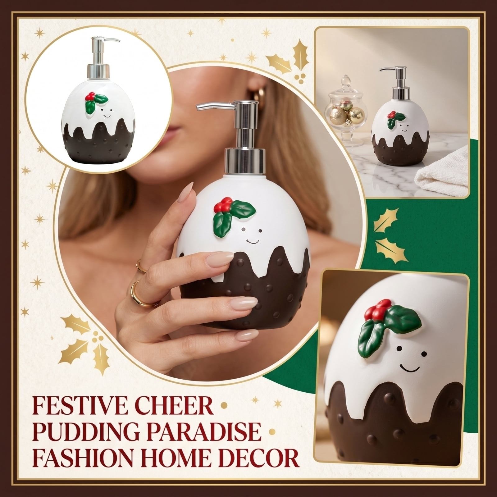 Egg Shaped Soap Dispenser – Cute Farmhouse Bottle for Bathroom Kitchen ...