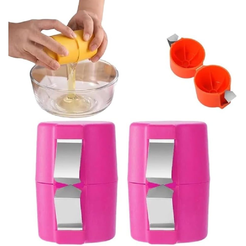 Egg Shell Opener, 2 Pack Egg Cracker Tool for Raw Eggs, Egg Breaker ...