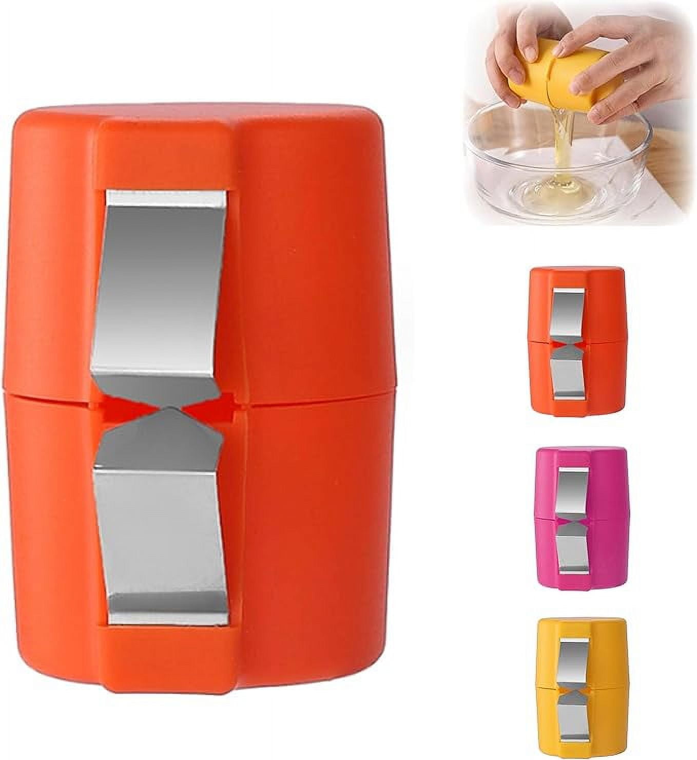 Egg Shell Opener, 2025 New Egg Cracker Tool for Raw Eggs, Handheld Egg ...