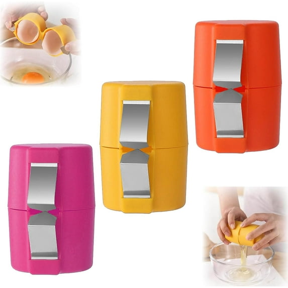 Egg Shell Opener, 2025 New Egg Cracker Tool for Raw Eggs, Egg Peeler ...