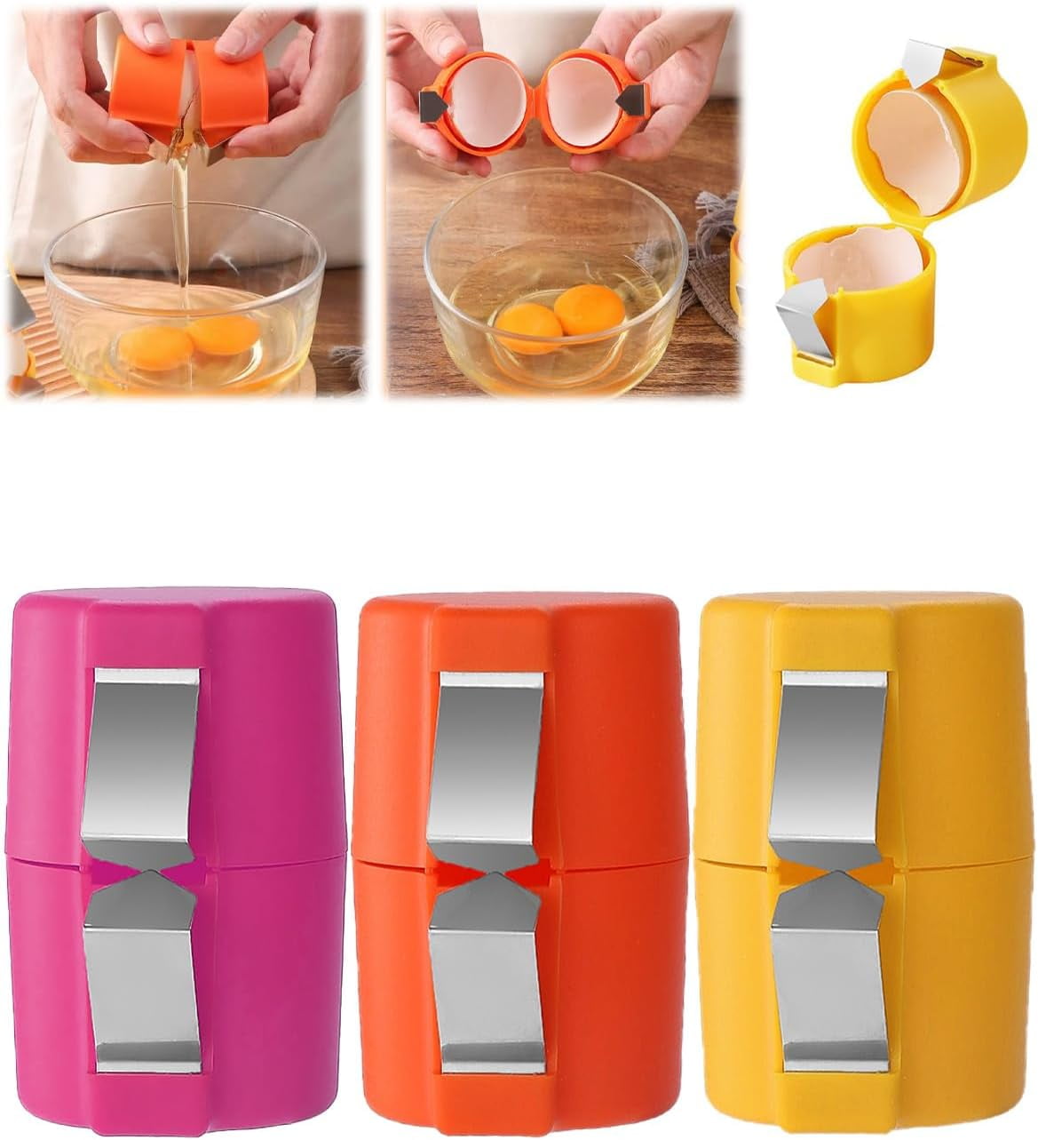 Egg Shell Opener, 2025 Upgrade Egg Peeler Tool for Hard Boiled Eggs ...
