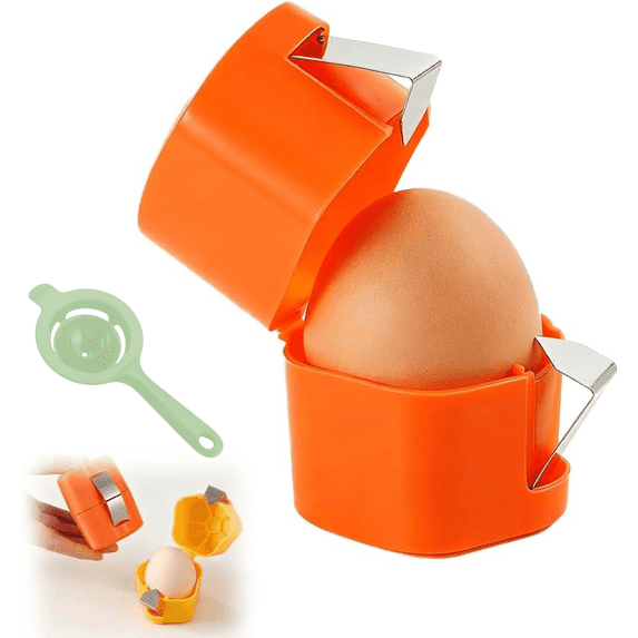 Egg Shell Opener, 2026 Upgraded Egg Opener for Hard Boiled Eggs, Egg ...