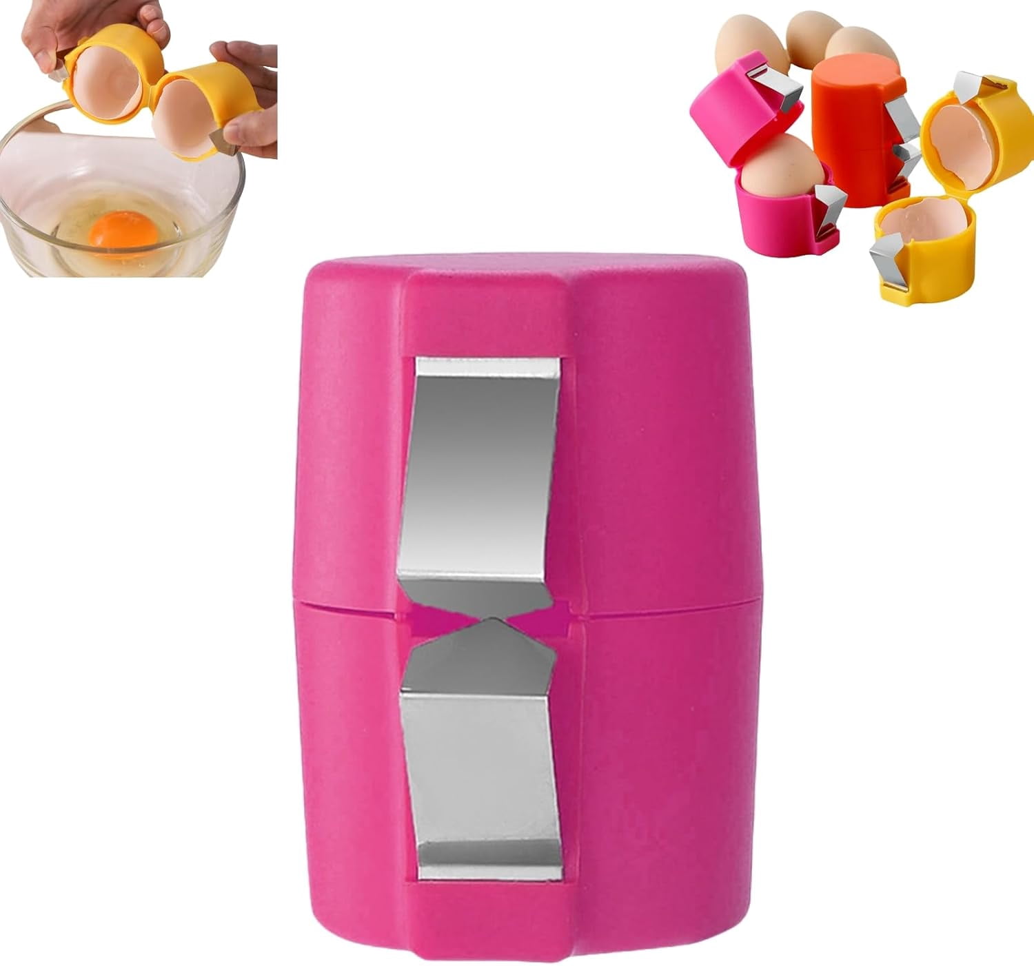 Egg Shell Opener, 2026 Upgraded Egg Shell Cutter, Stainless Steel Egg ...