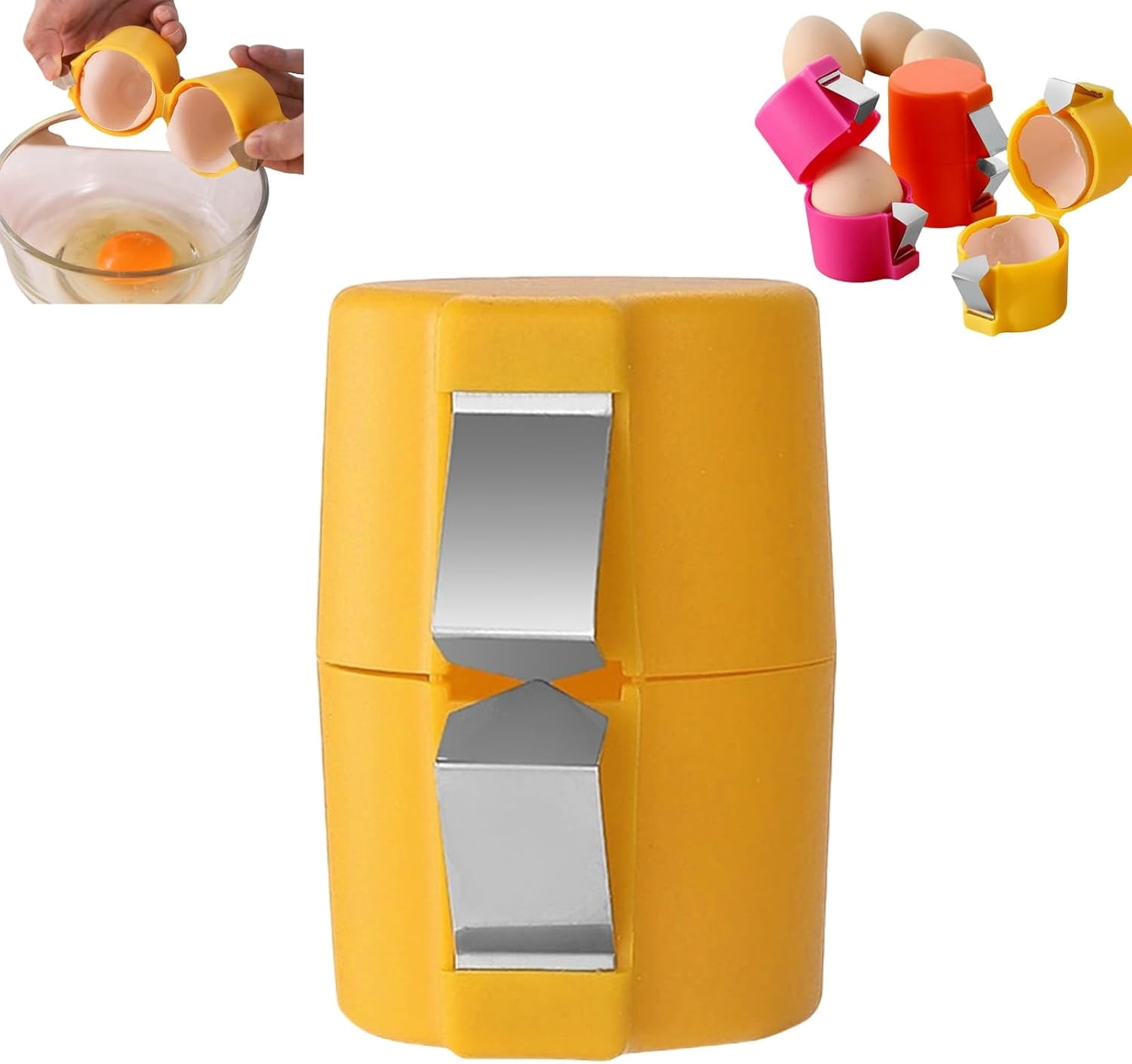 Egg Shell Opener, 2026 Upgraded Egg Shell Cutter, Stainless Steel Egg ...