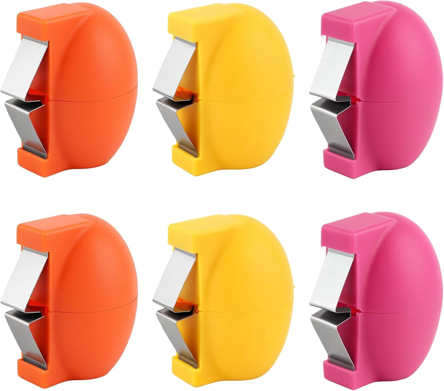 Egg Shell Opener, 6-Piece Stainless Steel Egg Opener Set for Hard ...