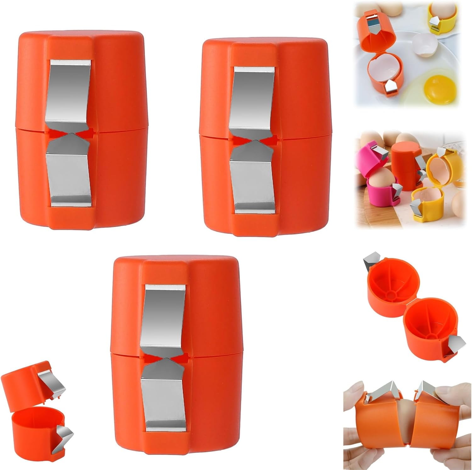 Egg Shell Opener,Egg Opener,Egg Opener Topper Cutter,Egg Cracker,Egg ...