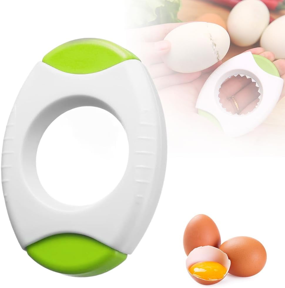 Egg Shell Opener for Hard Boiled Eggs, 2025 Upgraded Egg Peeler Tool ...