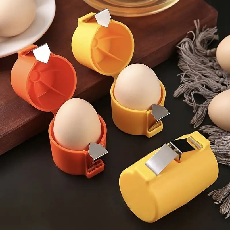 Egg Shell Separator 3-Pack - Quick Egg Peeler & Yolk Divider for Hard ...