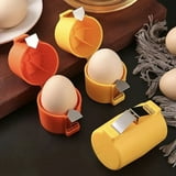Egg Shell Separator 3pcs - Quick Egg Peeler & Yolk Divider for Hard ...