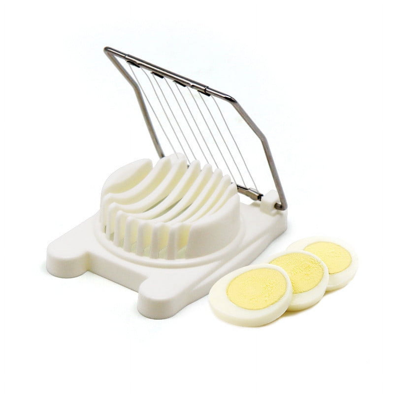 Egg Slicer For Hard Boiled Eggs With Stainless Steel Wires, Heavy Duty Egg Slicer, Egg Slicer ...