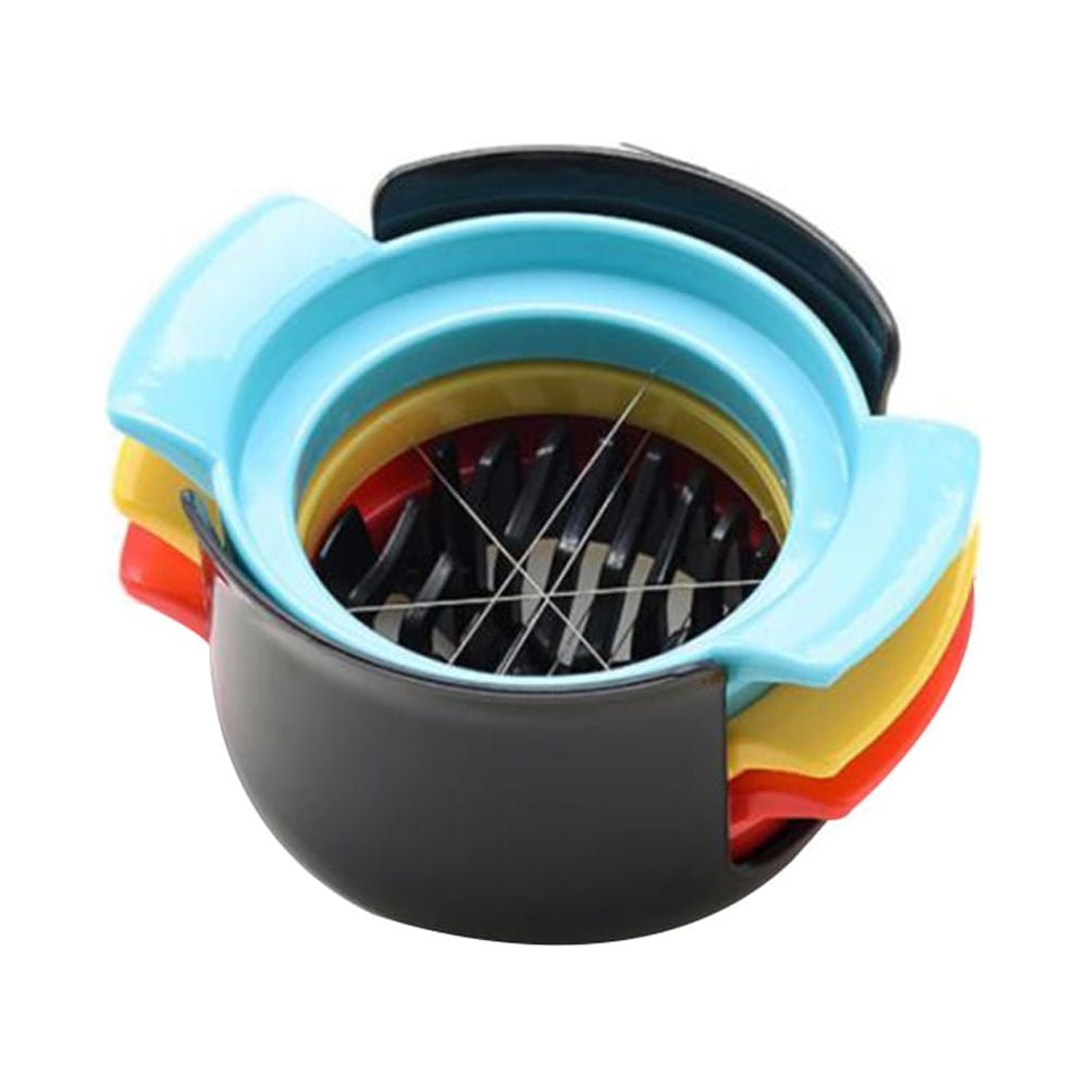 Egg Slicer, Multifunctional 3-in-1 Boiled Egg with Stainless Steel ...