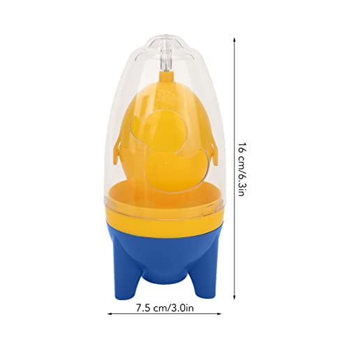 Egg Spinner for Boiled Golden Eggs, Hand Powered Egg White and Yolk ...
