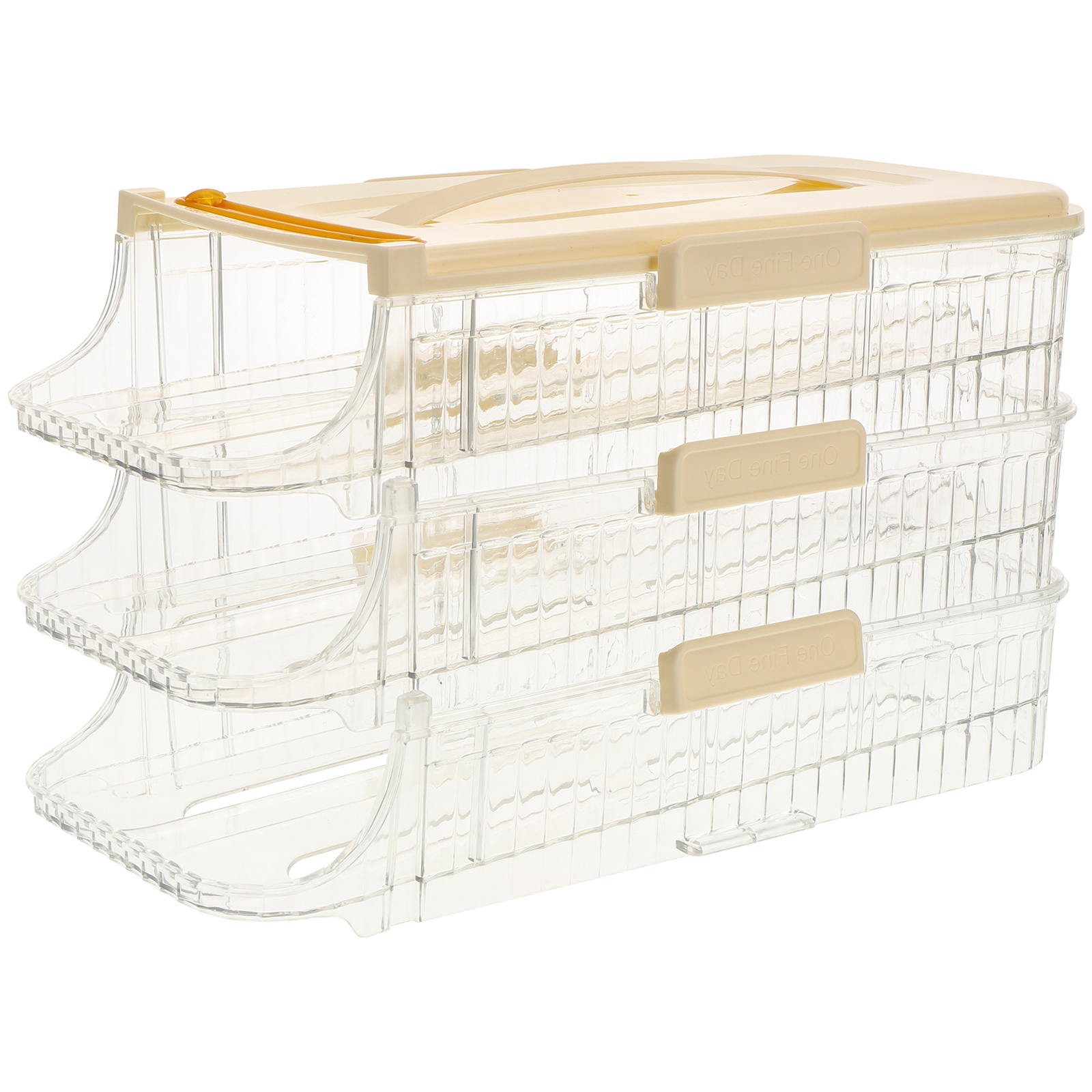 Egg Storage Box Refrigerator Eggs Fridge Organizer Multi-layer Holder ...