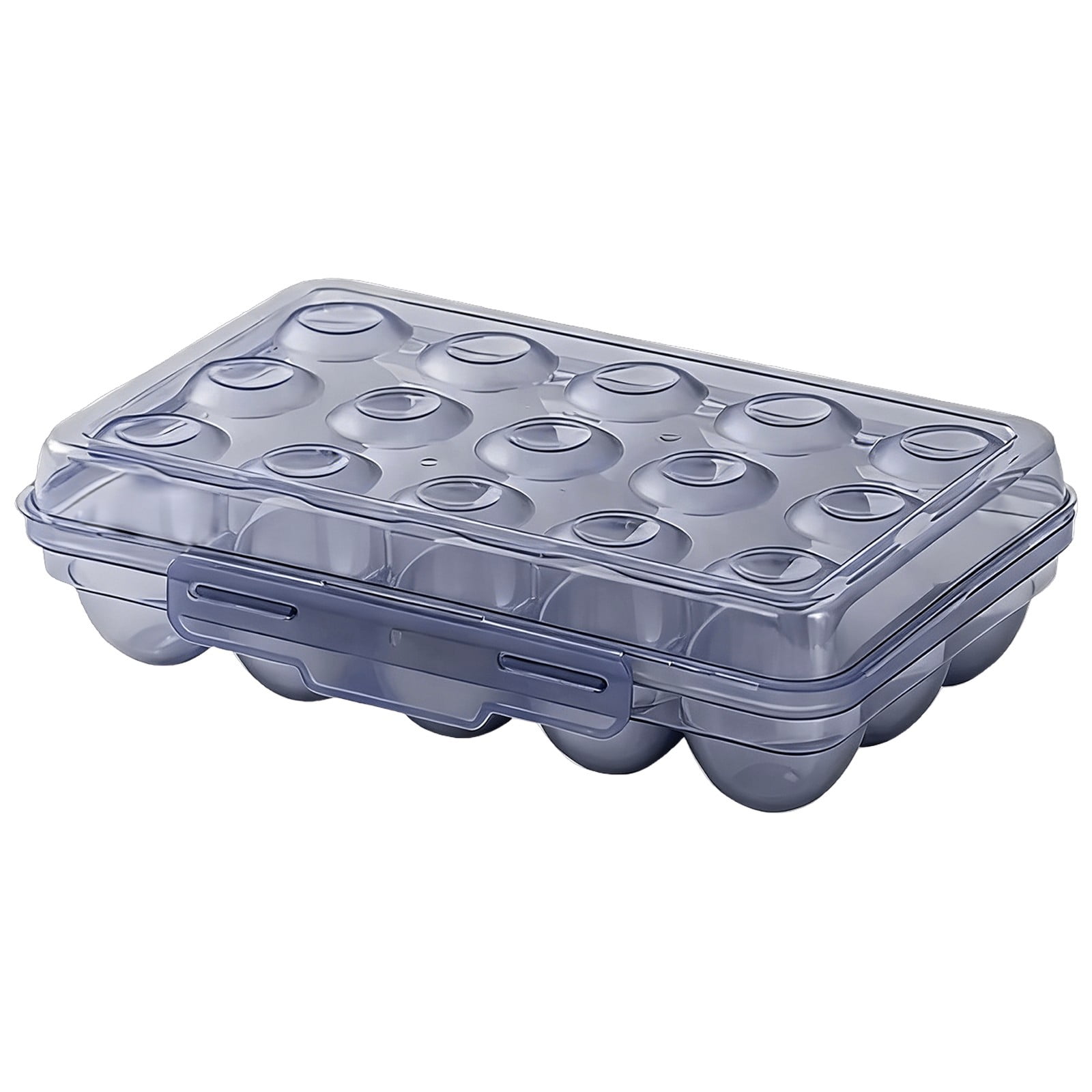 Egg Storage Container，Refrigerator Egg Holder Organizer with Secure ...