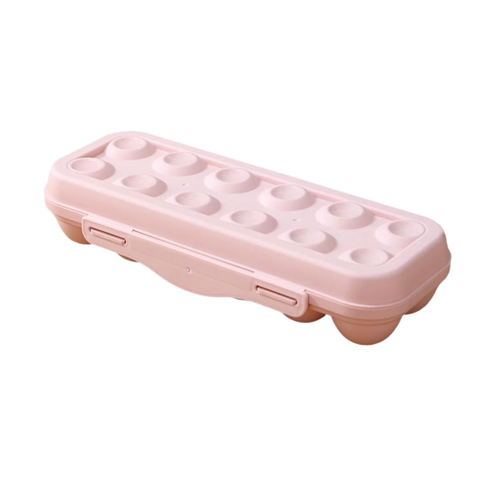 Egg Storage Containers Stackable Refrigerator Egg Carrier Box Dispenser ...