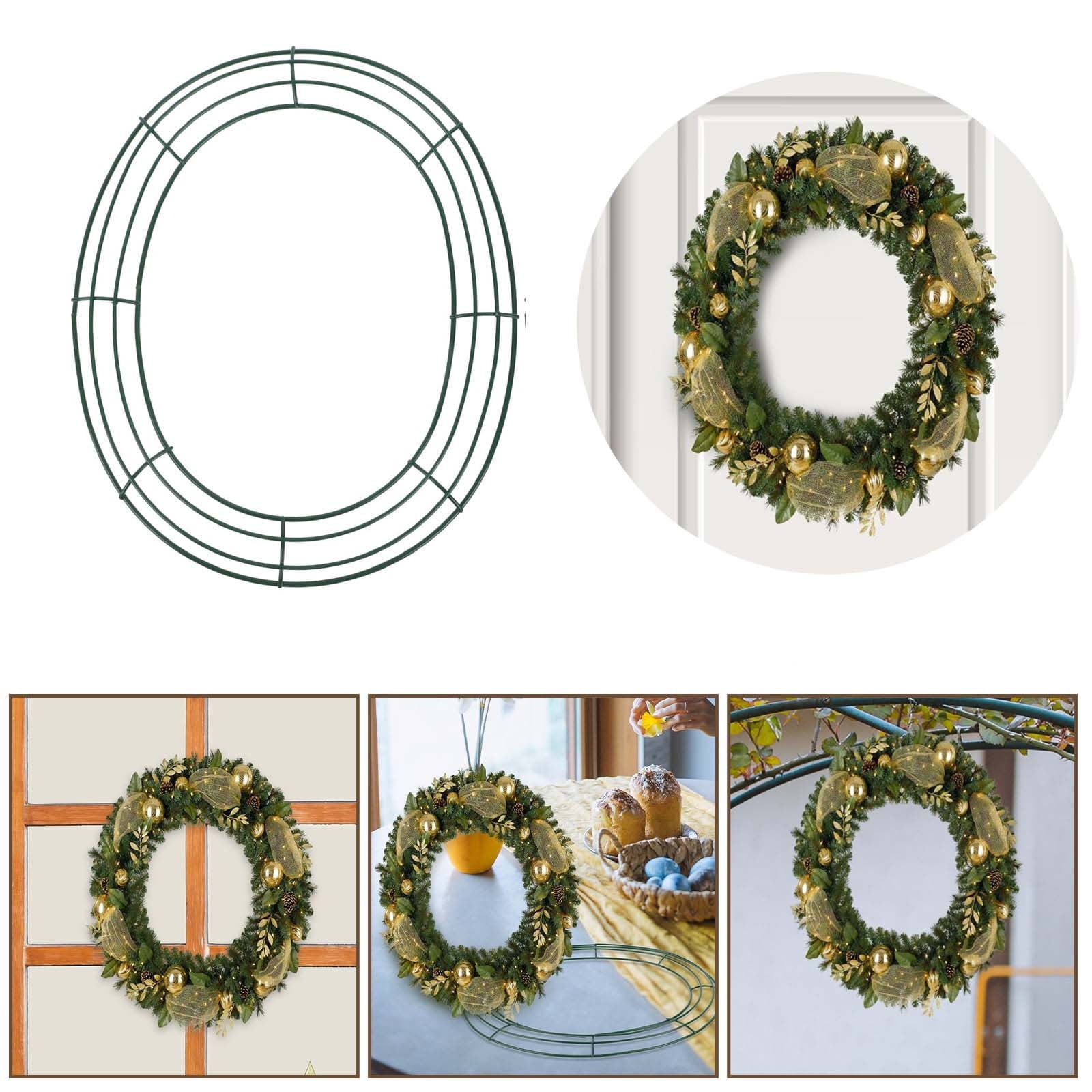 Egg Thread Floral Garden DIY Wire Wreath Form Decorative Craft ...