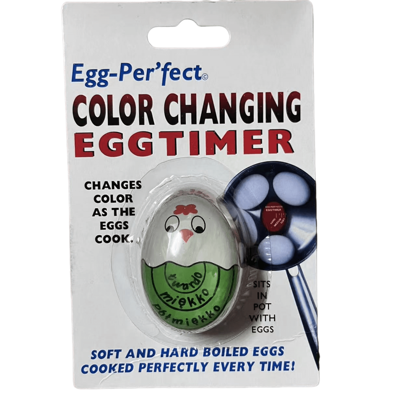 Egg Timer, Color Changing Egg Timer for Boiled Eggs - For Soft, Medium ...