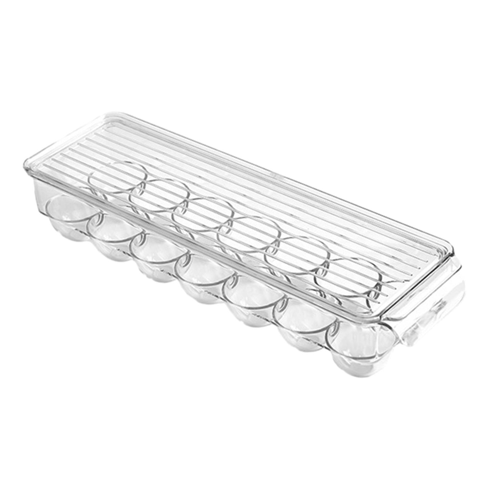 Egg Tray Fridge Organizers Egg Holder for Refrigerator for Countertop ...