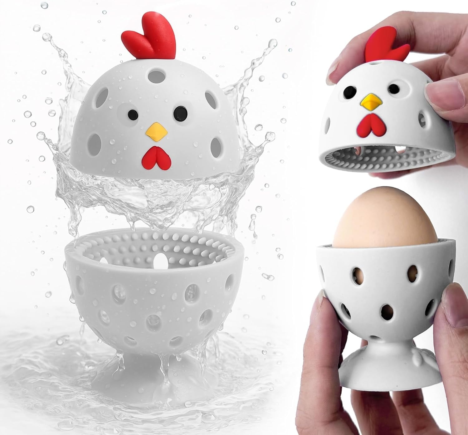 Egg Washer For Fresh Eggs, Egg Scrubber For Fresh Eggs, Silicone ...