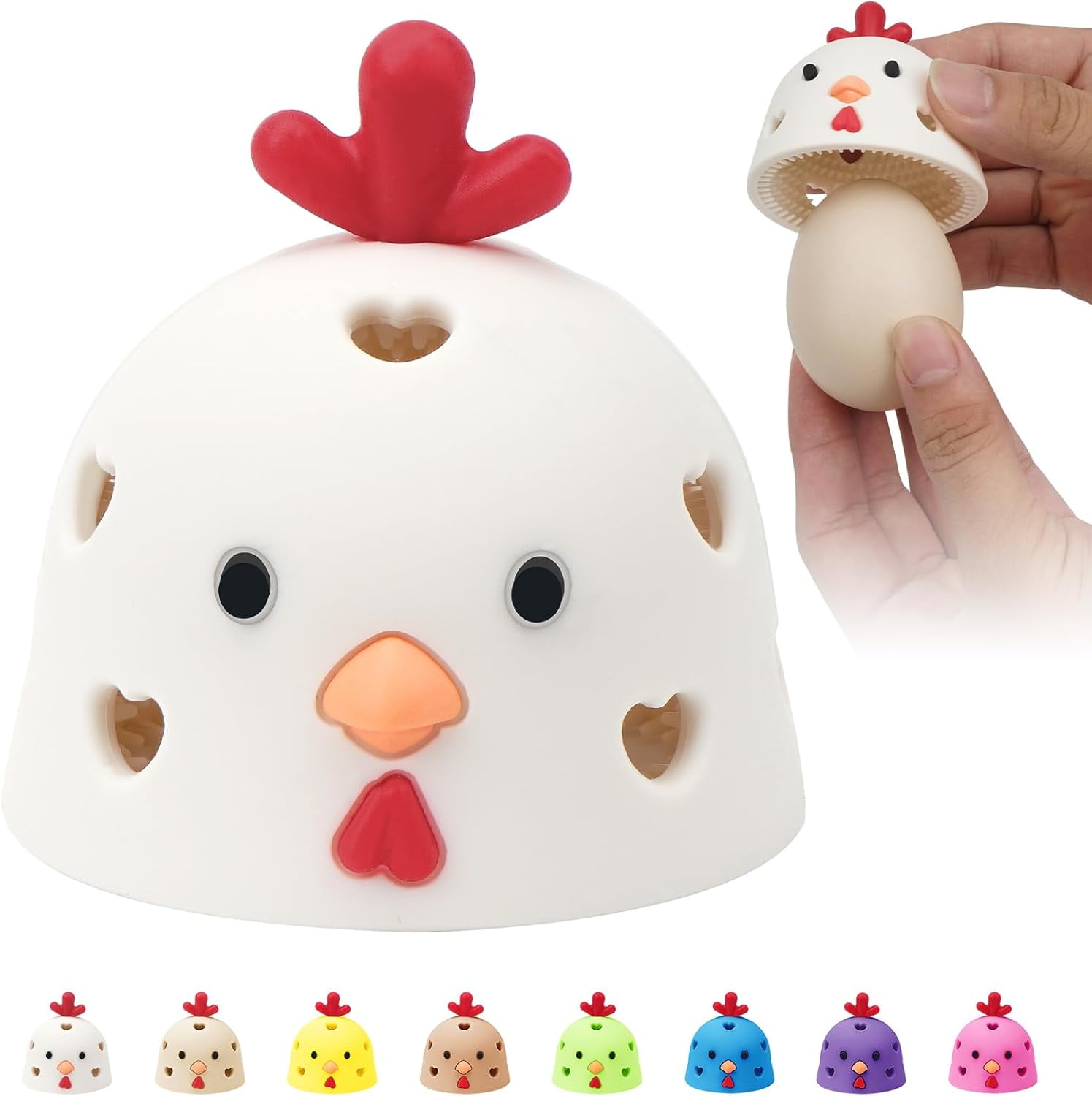 Egg Washer for Fresh Eggs, Egg Scrubber for Fresh Eggs, Egg Brush for ...