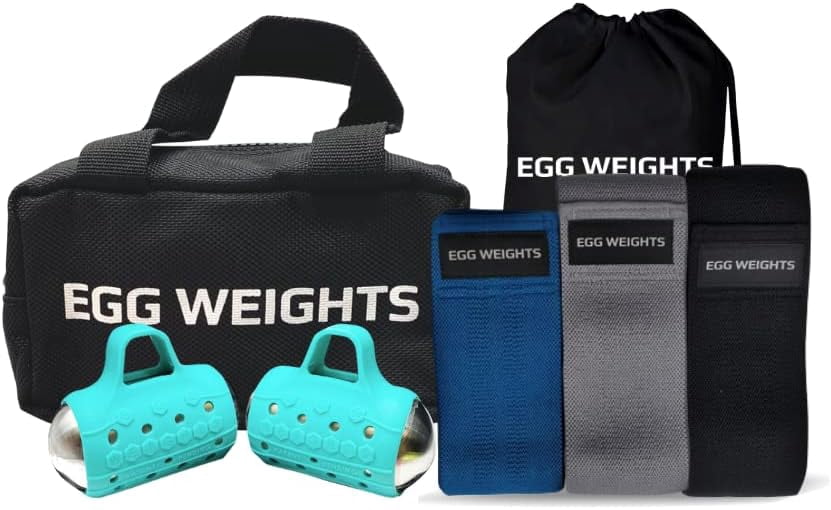 Egg Weights Cardio Max 3.0 lb Hand Dumbbell Set of 2 (1.5 lb Each Egg ...