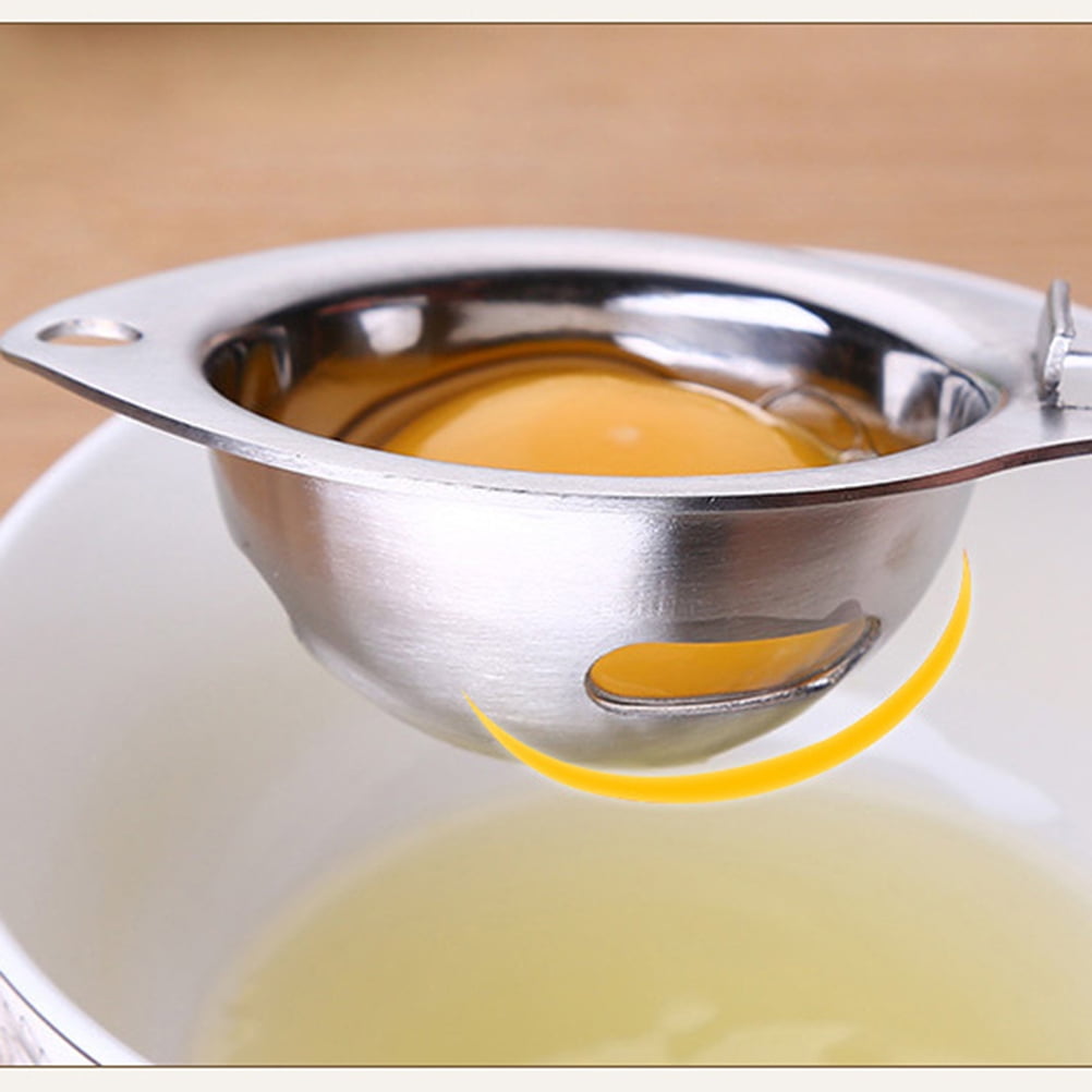 TOYMYTOY Yolk Extractor Egg Separator Metal 3pcs 304 Material Kitchen ...
