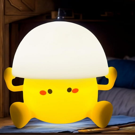 Egg Yolk Night Light - A Ray of Light in The Dark Night, Touch & to ...
