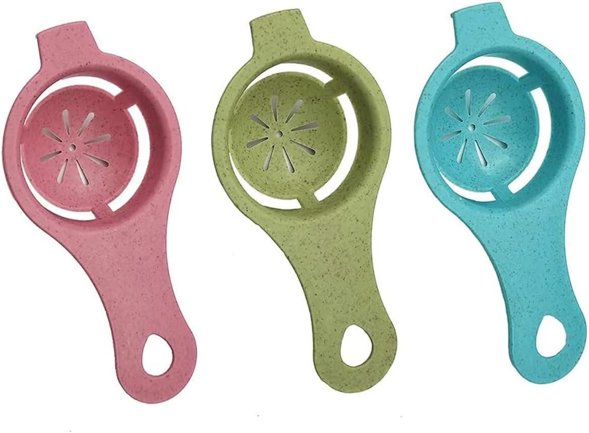 Egg Yolk White Separator 3PCS Egg Separator Egg Yolk Separator Food ...