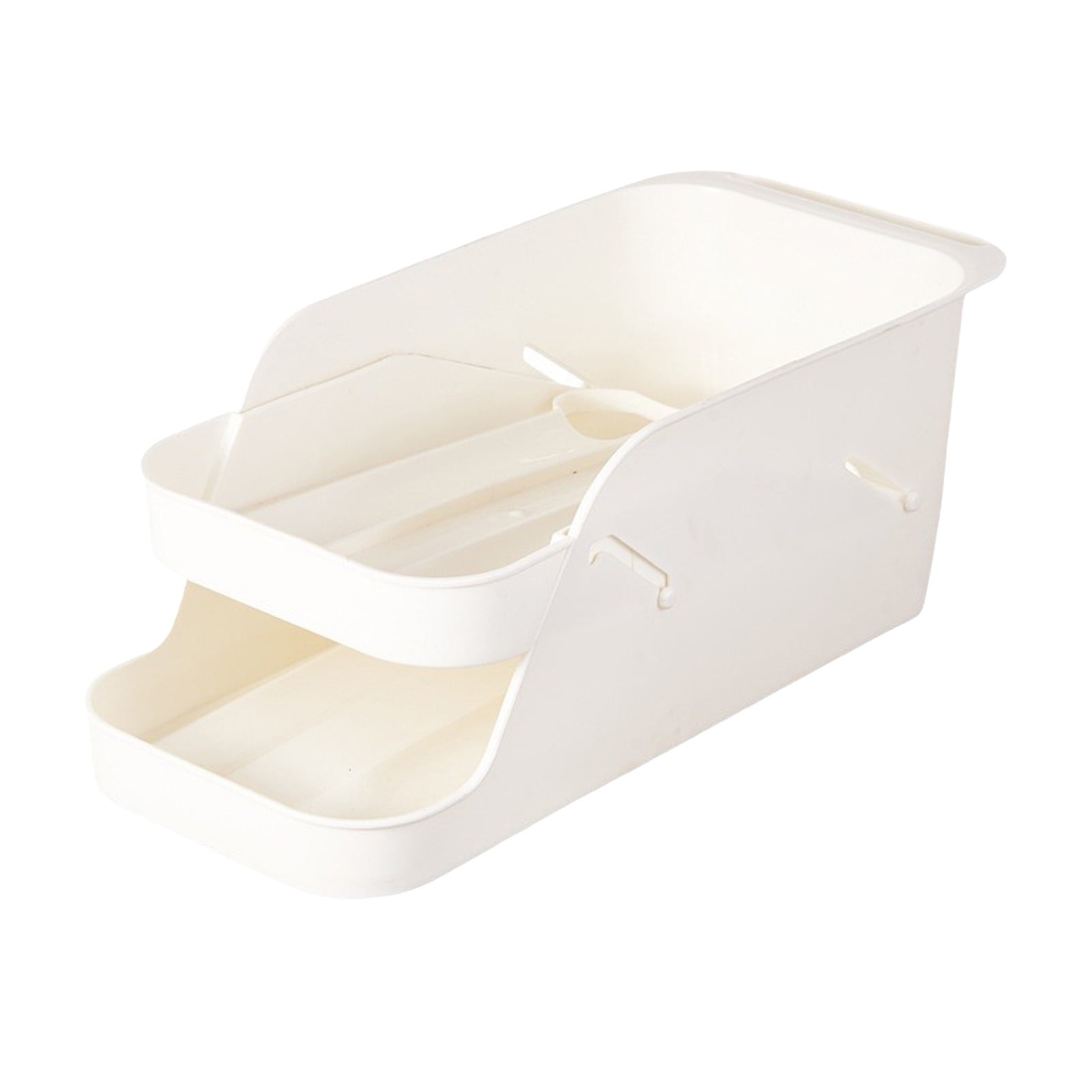 Egg and Can Organizer - Rolling Design,Stackable,for Refrigerator and ...